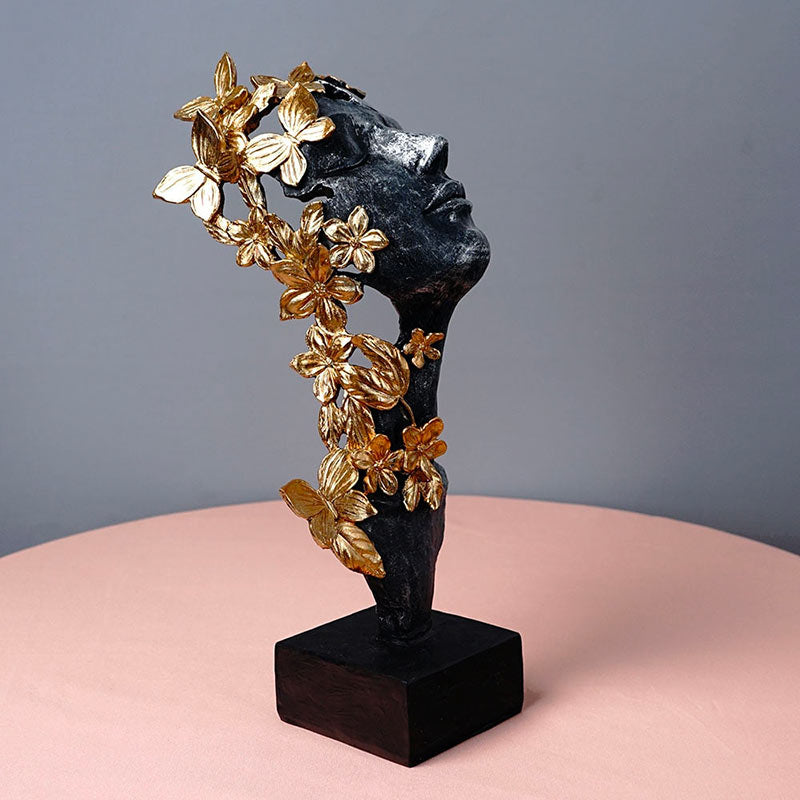 Sculpture Visage Femme | Omega Statue