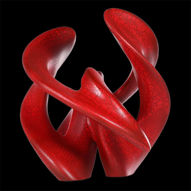Sculpture Contemporaine Abstraite | Omega Statue