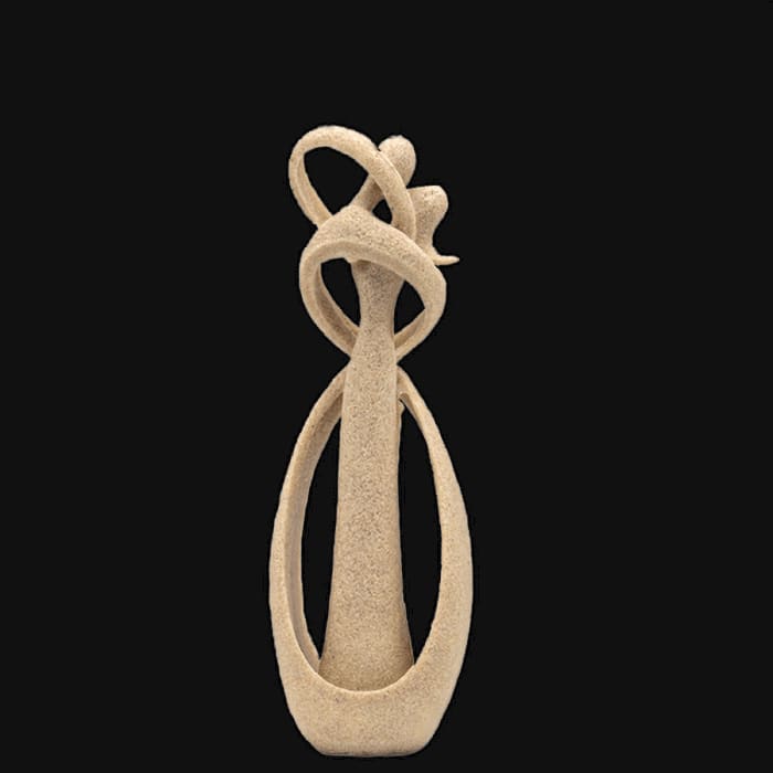 Sculpture Couple Contemporaine | Omega Statue