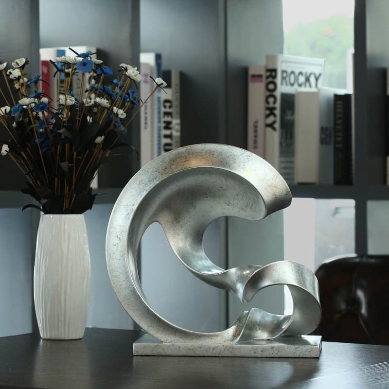 Sculpture Contemporaine Résine | Omega Statue