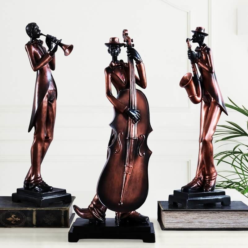 Statue Musicien Jazz | Omega Statue